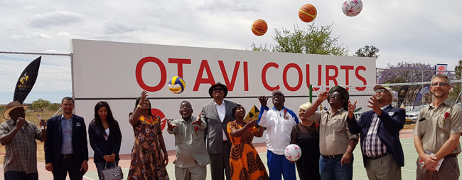 Corporates contribute to the upliftment of Otavi’s community – hand ...