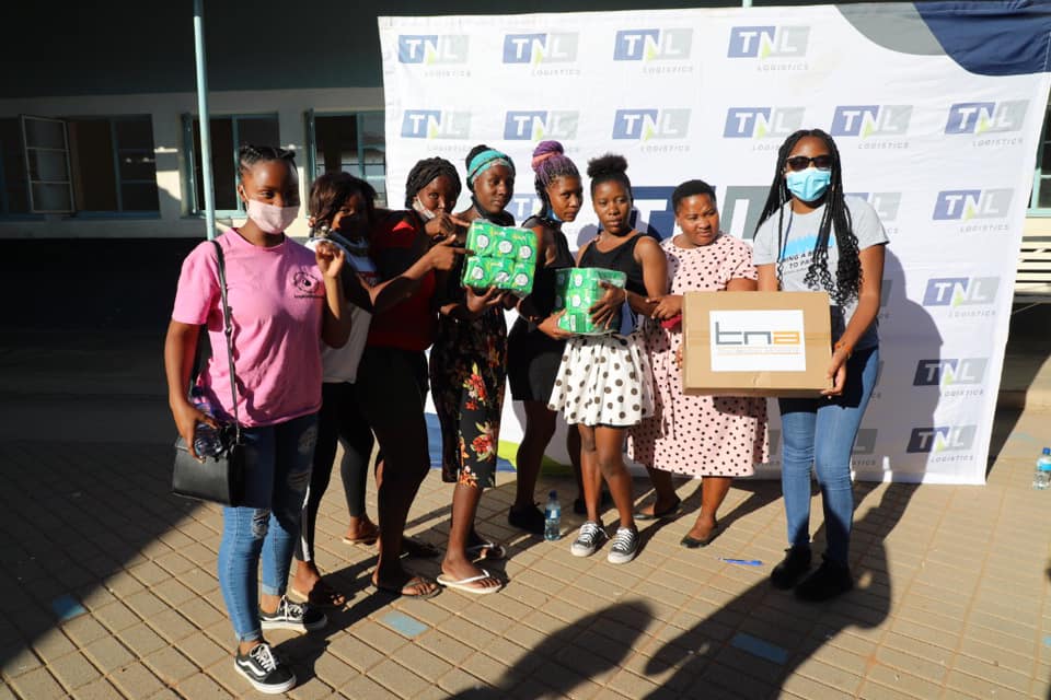 Sanitary pads worth N$10000 donated to Dordabis community | Namibia ...