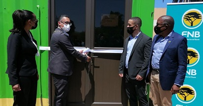 Container laboratory handed over to Walvis Bay State Hospital | Namibia ...