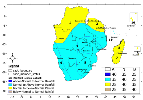 Above-normal rainfall forecast for SADC | Namibia Economist