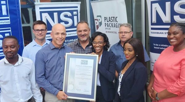 Plastic Packaging receives ISO 9001 certification | Namibia Economist