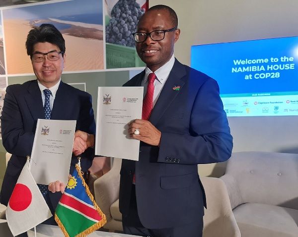 Namibia and Japan sign cooperative agreement at COP28 | Namibia Economist