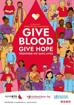 World Blood Donor Day to be celebrated with nationwide drives | Namibia ...