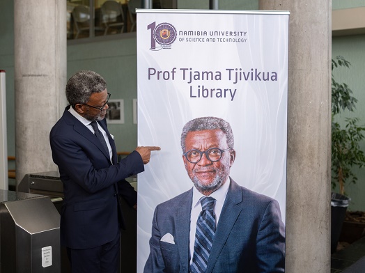 NUST Library renamed to honour founding Vice-Chancellor Professor Tjama ...